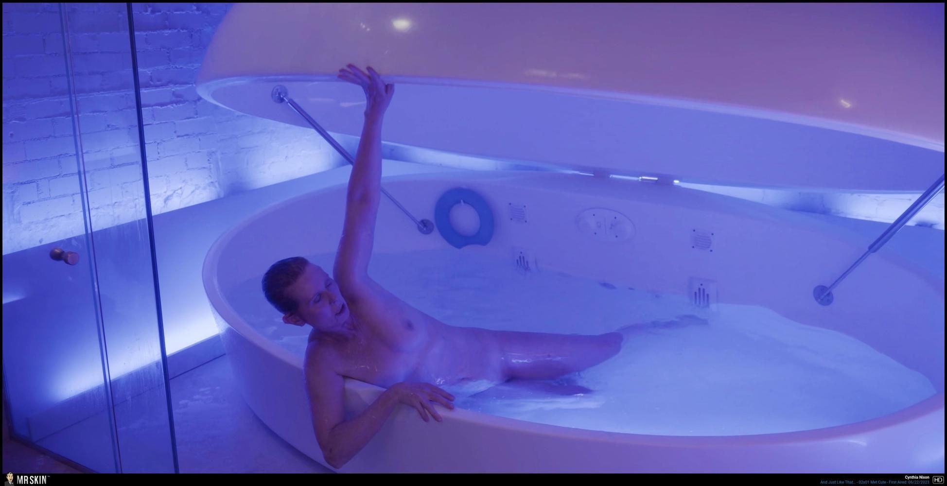 Cynthia Nixon Miranda Nude Full Frontal And Just Like That Scene Plus Miranda Lesbian Sex 